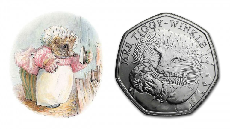Mrs Tiggy Winkle 50p - How much is the Mrs Tiggy Winkle 50p Worth?